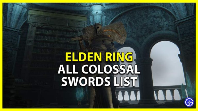Every Colossal Sword That You Can Use In Elden Ring