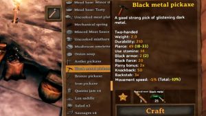 How To Craft Black Metal Pickaxe In Valheim - Gamer Tweak