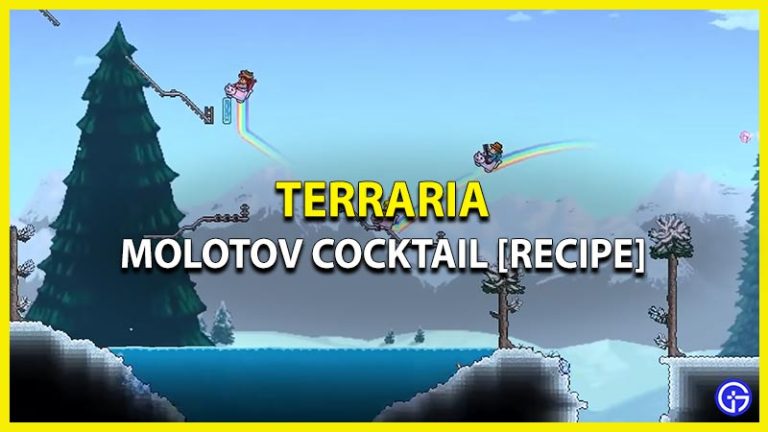 Molotov Cocktail Recipe In Terraria [Guide] - Gamer Tweak