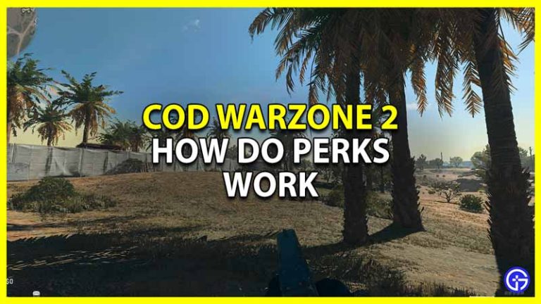 How Perks System Works Explained For CoD Warzone 2