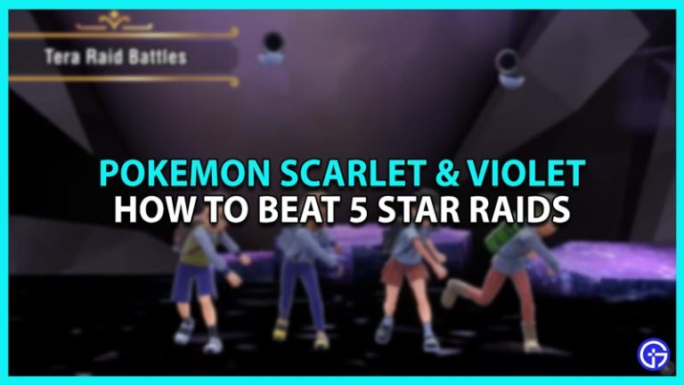 How To Beat 5-Star Raids In Pokemon Scarlet and Violet