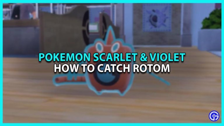 How To Catch & Get Rotom In Pokemon Scarlet Violet