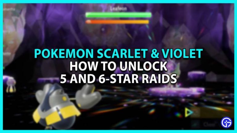 How To Unlock 5 & 6 Star Raids In Pokemon SV (Scarlet Violet)