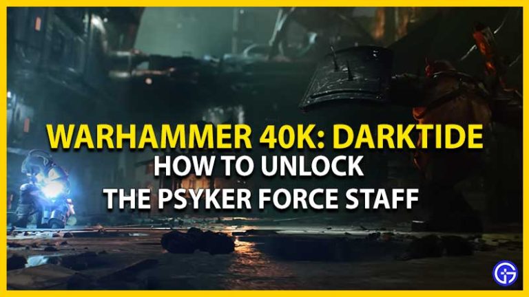 How To Unlock The Psyker Force Staff In WH40K Darktide