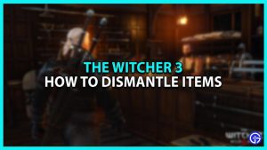 Dismantle Items In Witcher 3 (How To Do It) - Gamer Tweak