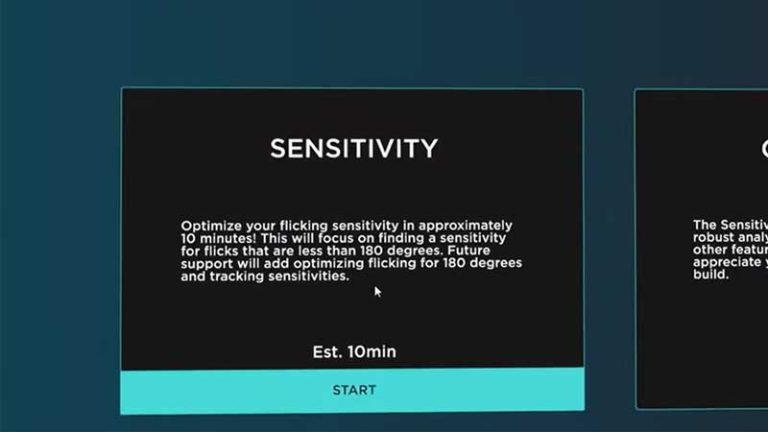 Aim Lab Sensitivity Finder: How To Use It - Gamer Tweak