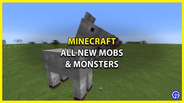 All New Minecraft Mobs List & Monsters (2023) - Gamer Tweak