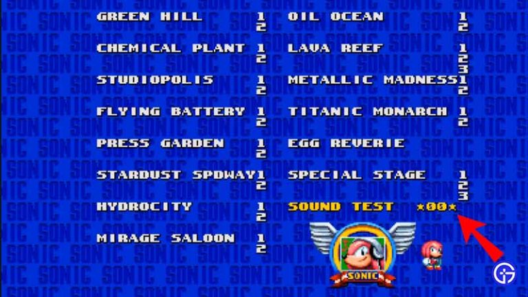 All Sonic Mania Cheat Codes & How To Enter Them?