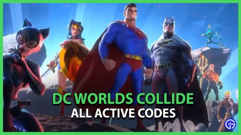 DC Worlds Collide Active Codes (July 2023) - Gamer Tweak