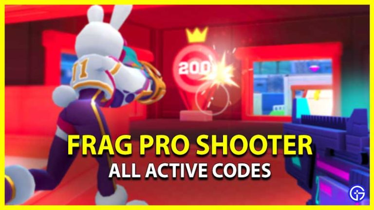 Frag Pro Shooter Codes (June 2023) - Gamer Tweak