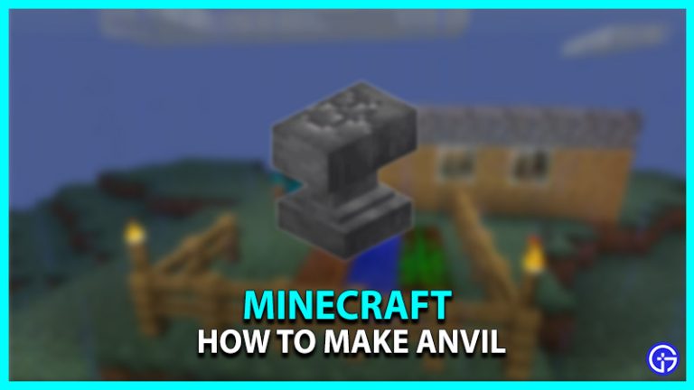 Anvil In Minecraft: How To Make & Use It?