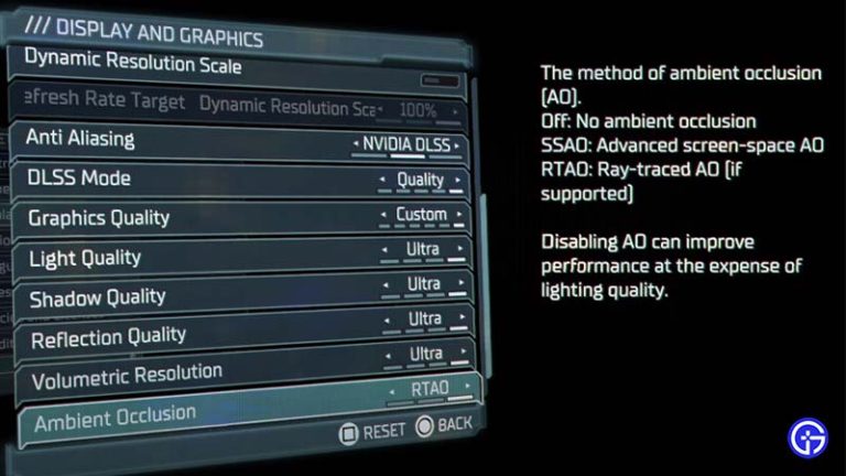 Dead Space Remake Ray Tracing: How To Turn It On/Off?