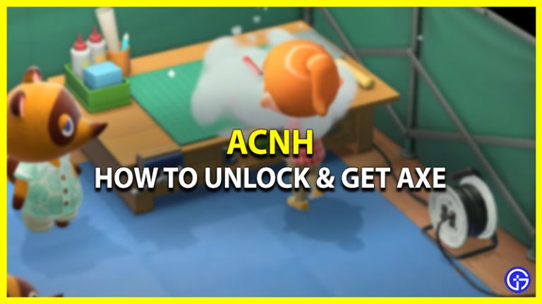 How To Get Axe In Animal Crossing New Horizons (ACNH)
