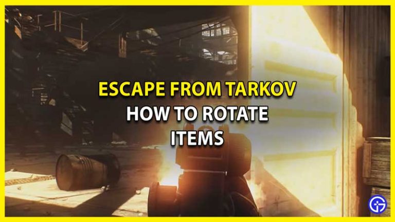 Escape From Tarkov Rotate Items - How To Manage Inventory