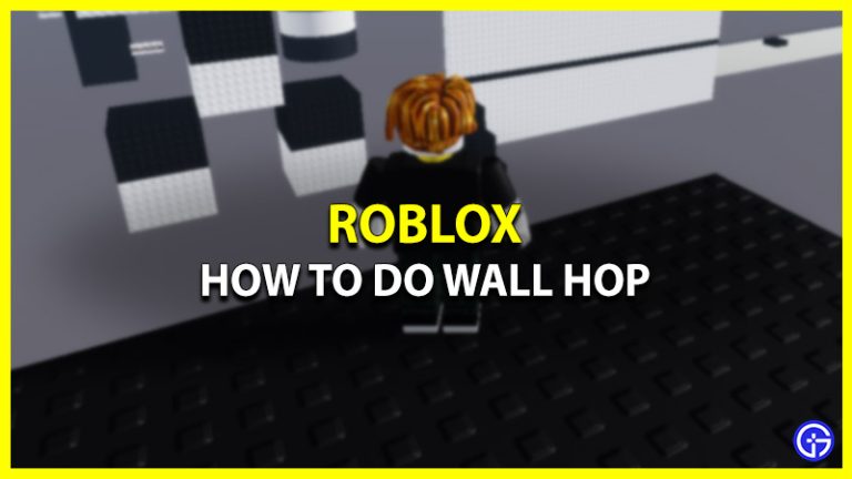 How To Do Wall Hop In Roblox - Gamer Tweak