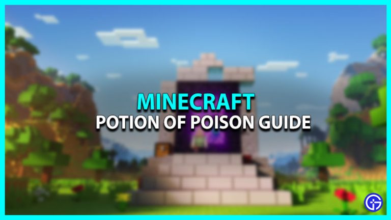 How To Make Potion Of Poison In Minecraft (Ingredients)