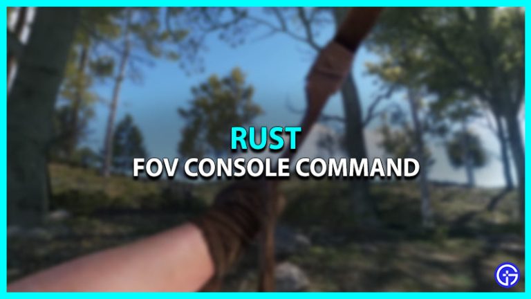 Rust FOV Command Explained - Gamer Tweak