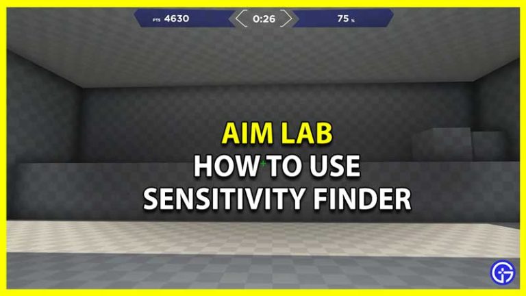 Aim Lab Sensitivity Finder: How To Use It - Gamer Tweak