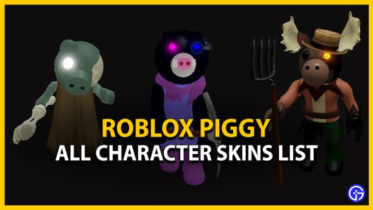 Piggy Characters Skins Roblox List (2023) - Gamer Tweak