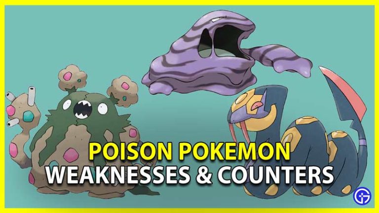 Poison-Type Pokemon Weaknesses & Counters - Gamer Tweak
