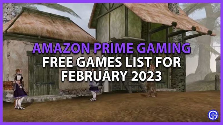Free Games With Amazon Prime Gaming For February 2023