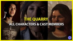 The Quarry Game Cast and Characters - Gamer Tweak