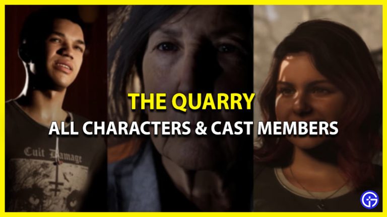 The Quarry Game Cast and Characters - Gamer Tweak
