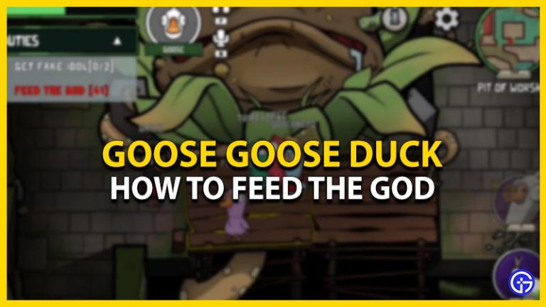 Goose Goose Duck Feed The God Task Guide - Gamer Tweak
