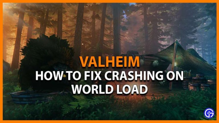 Valheim Crashing On World Load Issue Fix - Gamer Tweak