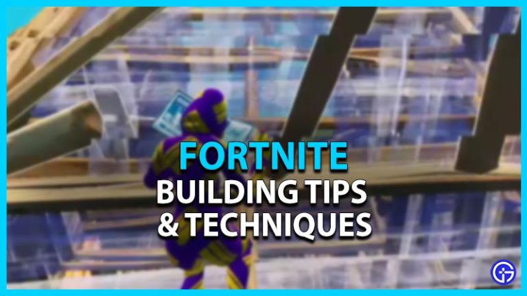 Fortnite Building Tips For Beginners (2023) - Gamer Tweak