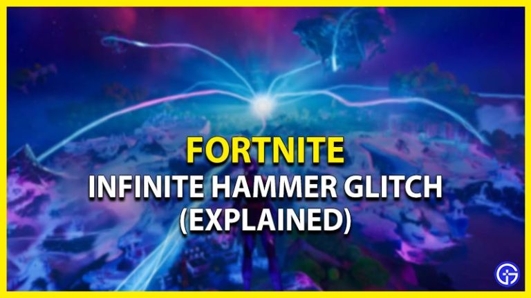 Fortnite Infinite Shockwave Hammer Glitch (Explained)