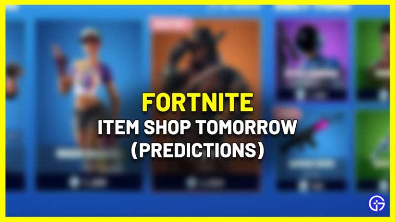 Fortnite Item Shop Tracker - Prediction For Tomorrow 2023
