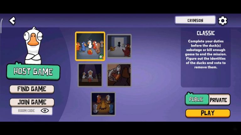 Goose Goose Duck Game Modes Guide - Gamer Tweak