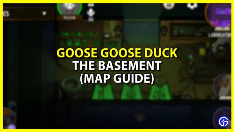 The Basement Map Guide In Goose Goose Duck - Gamer Tweak