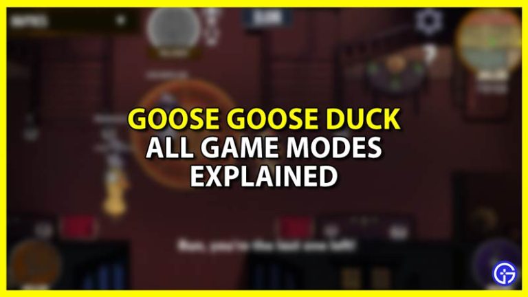 Goose Goose Duck Game Modes Guide - Gamer Tweak