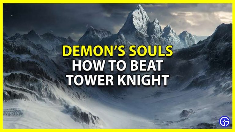 How To Beat Tower Knight In Demon's Souls (Cheese Method)