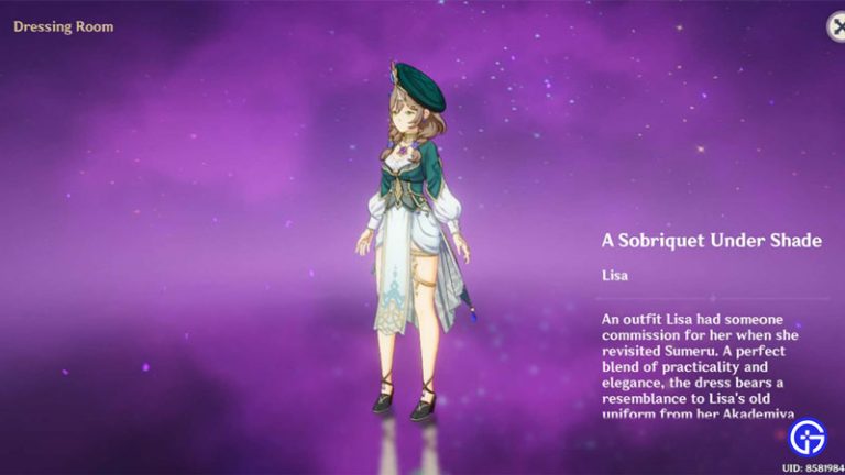 How To Get New Lisa Skin In Genshin Impact For Free