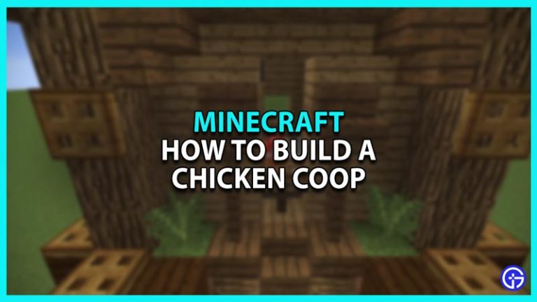 Minecraft: How To Make A Working Chicken Coop - Gamer Tweak