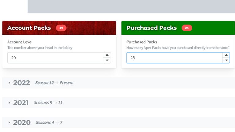 How To Find The Number Of Apex Legends Packs You've Opened