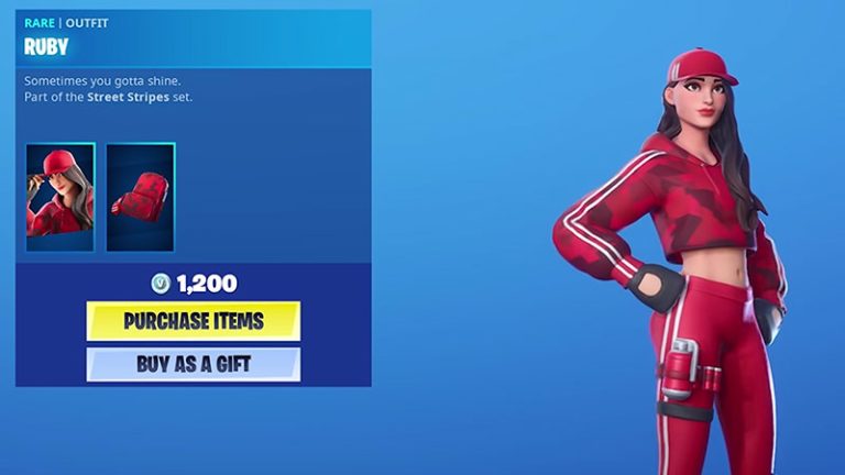 How To Get The Ruby Skin In Fortnite - Gamer Tweak