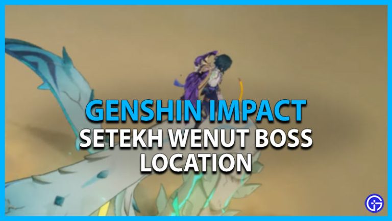 Where To Find Genshin Impact Setekh Wenut (Location Guide)