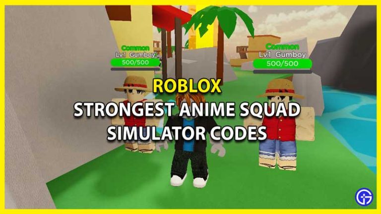 Strongest Anime Squad Simulator Codes (June 2023)