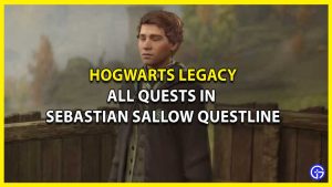 All Sebastian Sallow Questline Quests In Hogwarts Legacy
