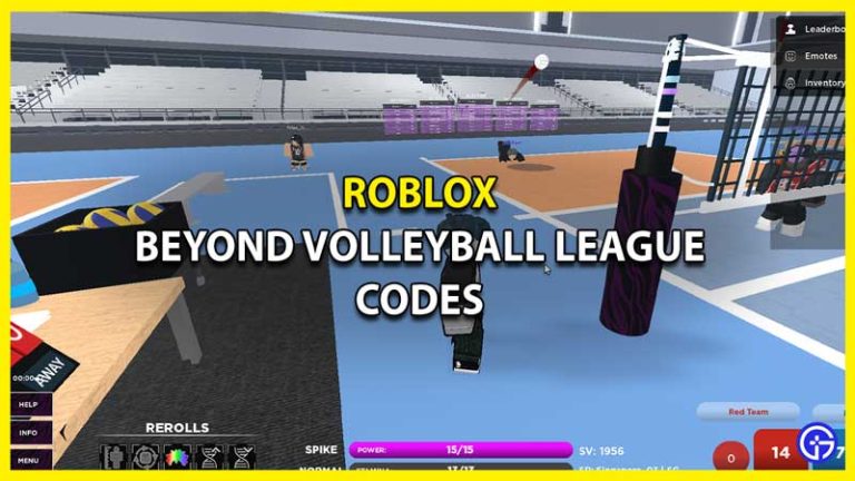 Beyond Volleyball League Codes (March 2023) - Get Free Cash
