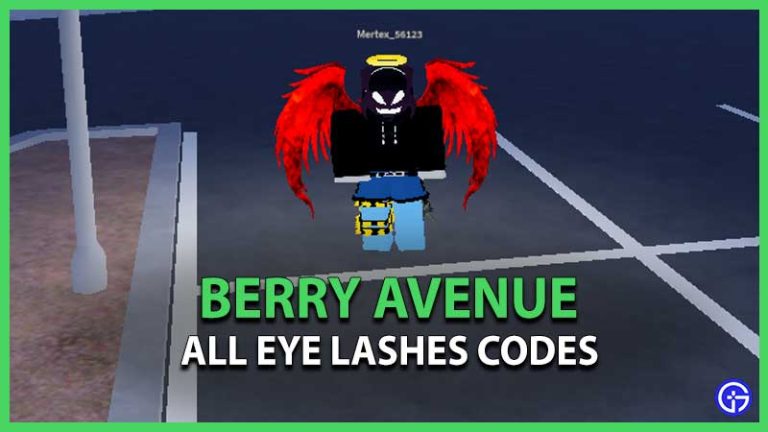Berry Avenue Eye Lashes Gift Codes (May 2023)
