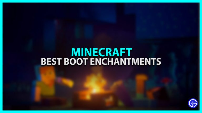 Best Boot Enchantments In Minecraft - Gamer Tweak