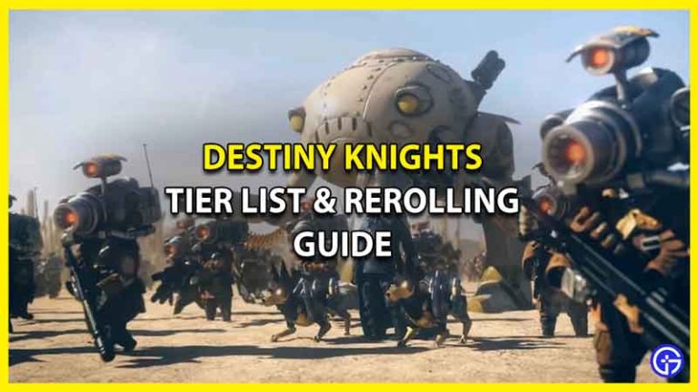 Destiny Knights Tier List - Best Heroes Ranked (August 2023)