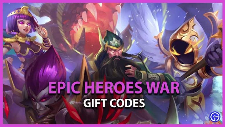 All Epic Heroes War Gift Codes (May 2023) - Gamer Tweak