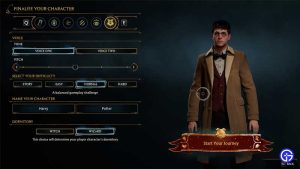 Build Harry Potter In Hogwarts Legacy Character Creator