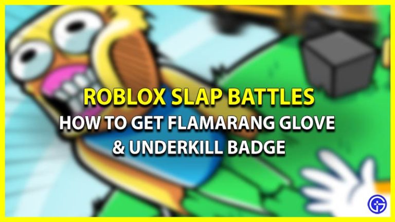 How To Get Flamarang Glove In Slap Battles (Underkill Badge)
